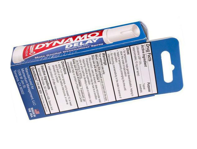 Chai xịt hỗ trợ kéo dài thời gian Dynamo Delay cho nam