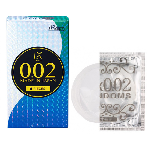 Bao Cao Su Siêu Mỏng Nhiều Gel Cao Cấp Jex IX 0.02 - Nhật Bản