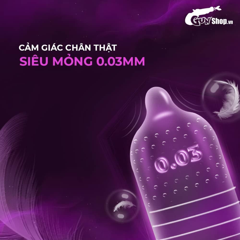 Bao cao su Shell Play Choker 6 tính năng Hộp 10 cái 1 vòng đeo ké